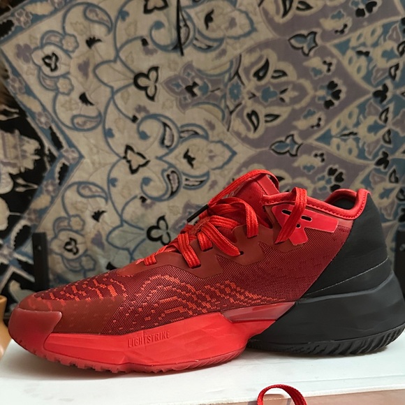 adidas | Shoes | Adidas Don Issue 4 Red Basketball Shoes | Poshmark